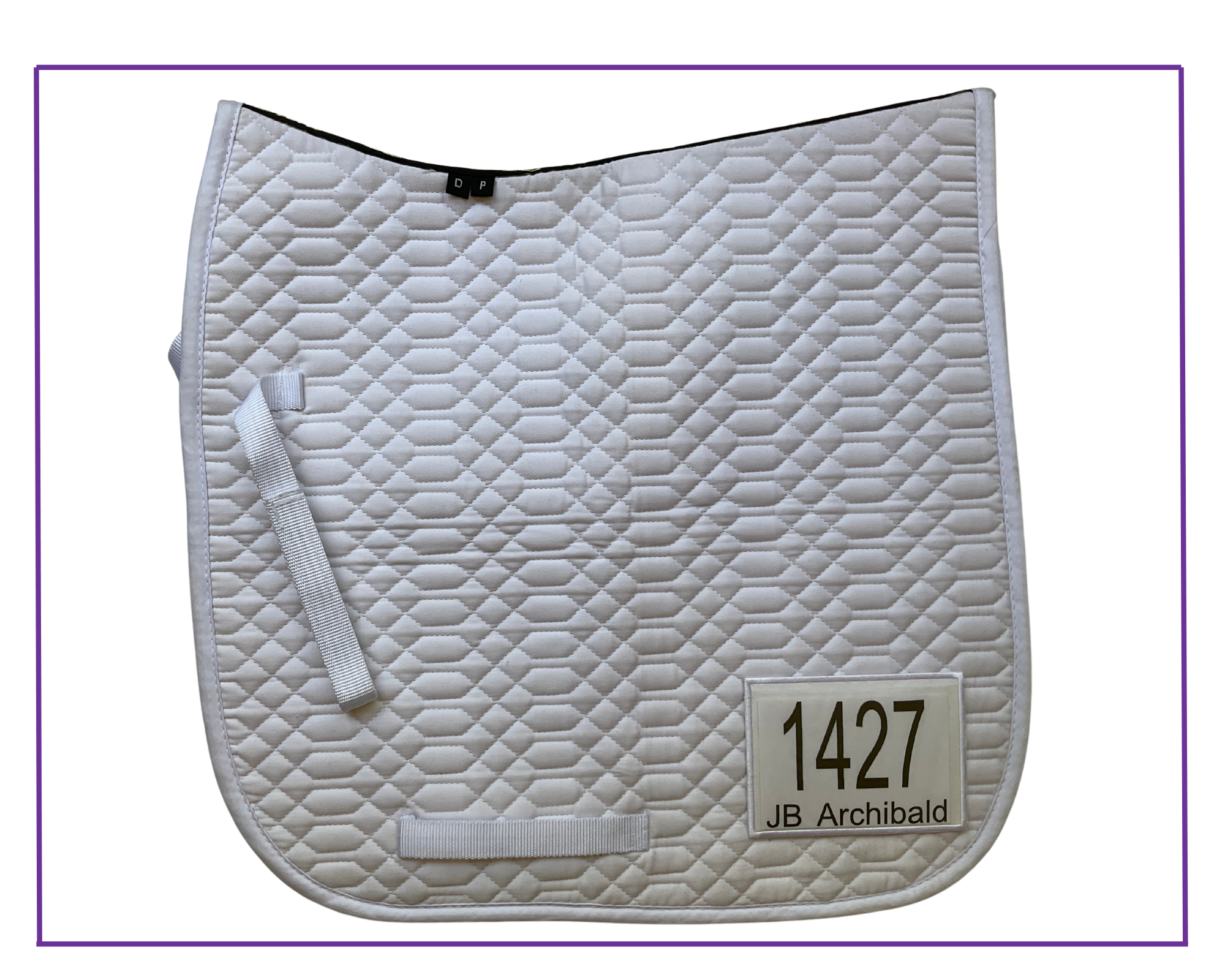 EA Dressage Badges with Number and Name – Sew ONTO IT